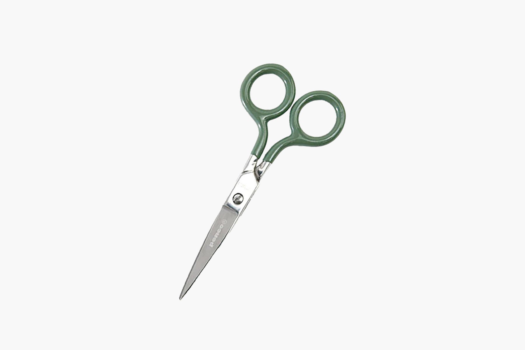 Stainless steel scissors – Green – PAPIERNICZENI